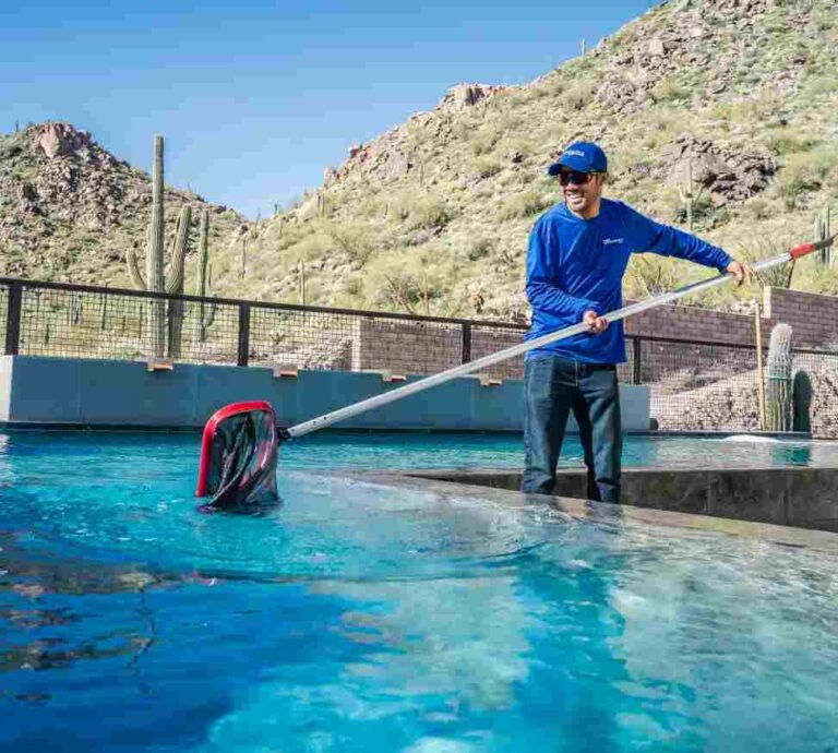 Pool Cleaning in Scottsdale & Phoenix, Arizona - Crystal Falls SPS PoolCare